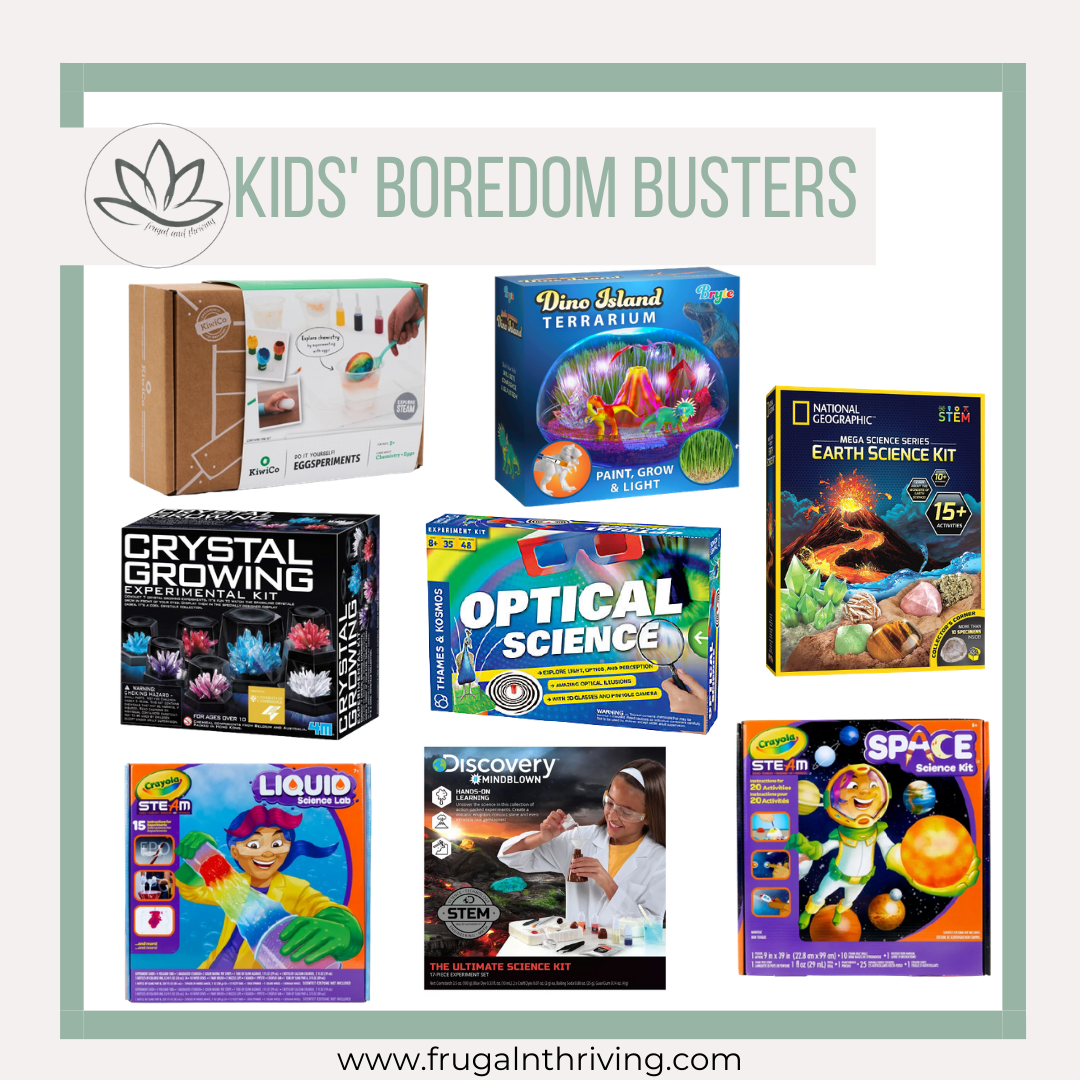Kids’ Boredom Busters | Frugal and Thriving